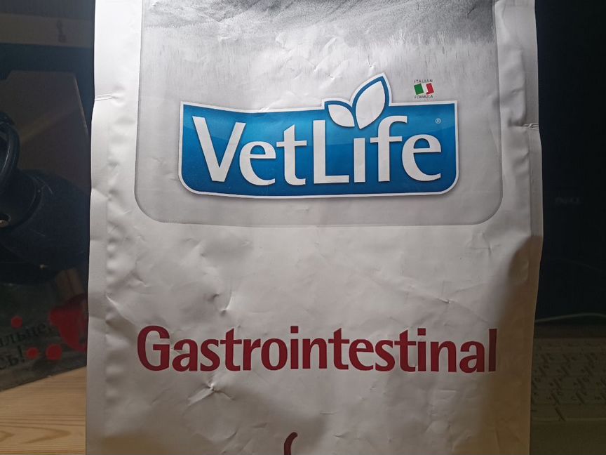 Корм для кошек сухой VetLife gastrointestinal
