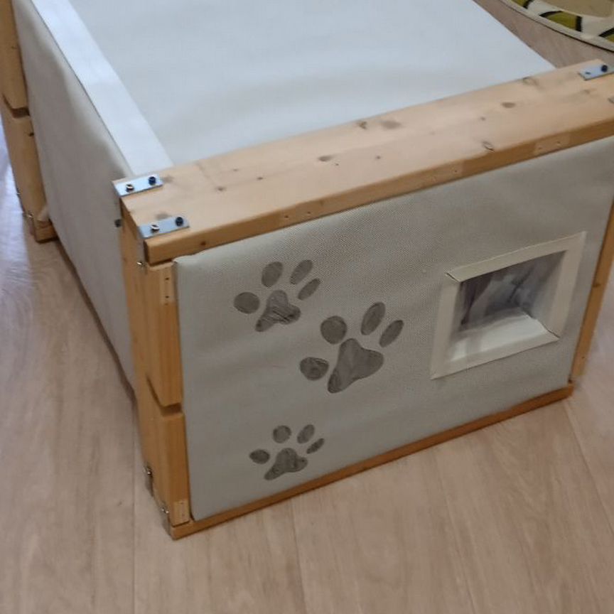 Зимний домик для кошек