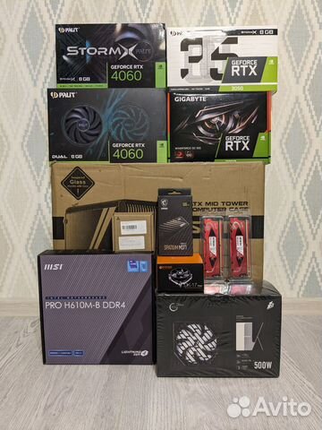 Новый I3 12100F + RTX 4060 / 3060 12Gb купить в Рязани с доставкой ...