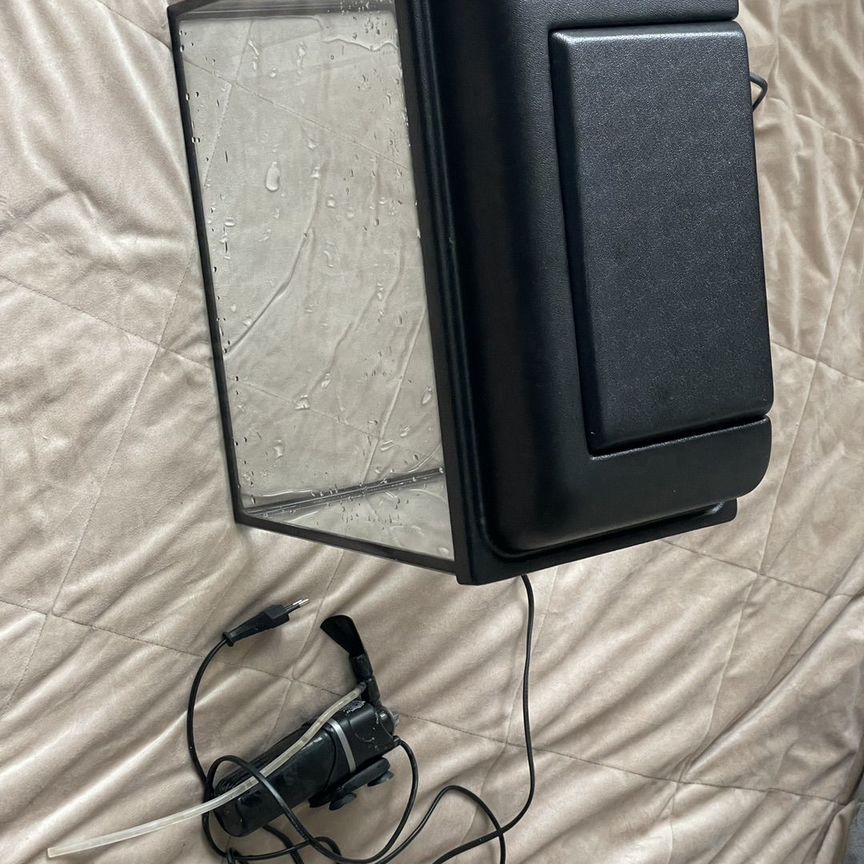 Аквариум 38/32 см с лампой