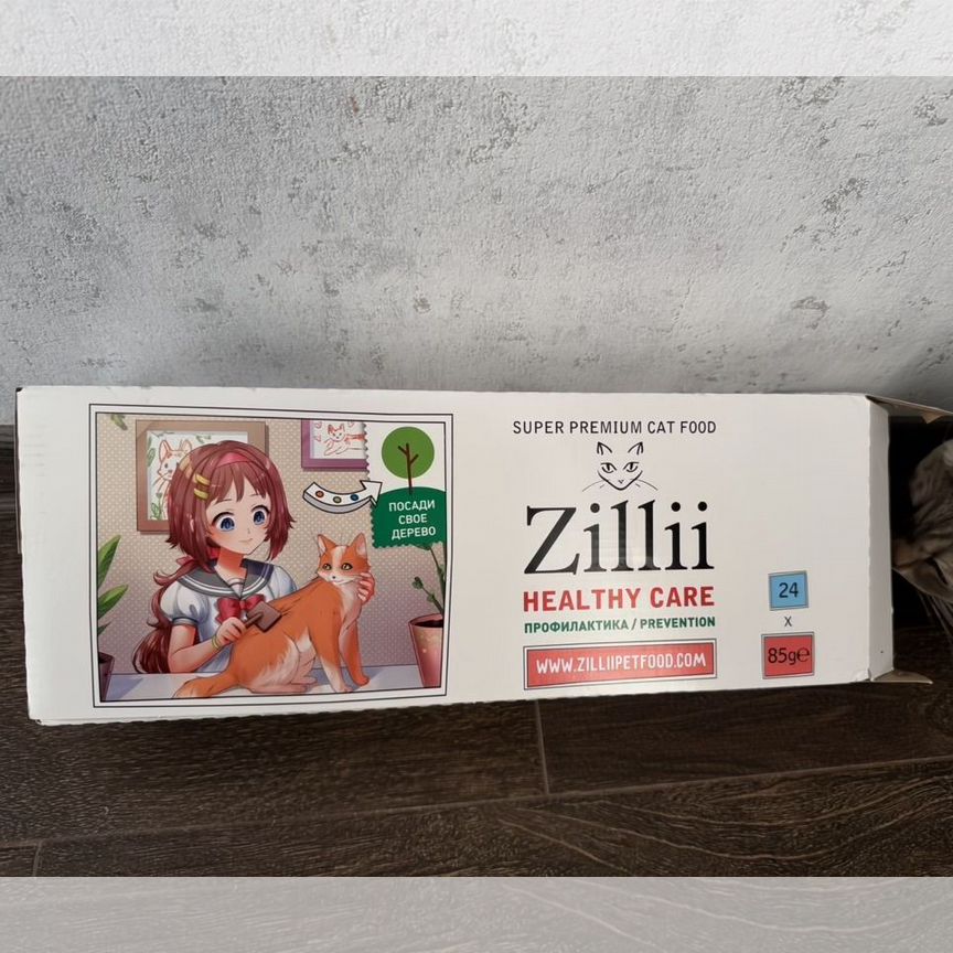 Корм для кошек zillii urinary 23 шт