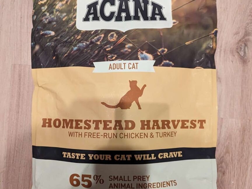 Acana Homestead Harvest сухой корм для кошек 4.5кг