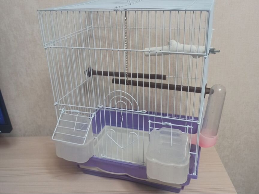 Клетка для попугая + аксессуары