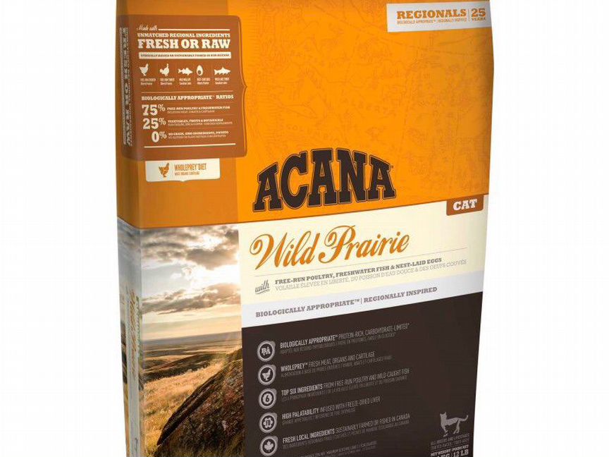 Сухой корм acana 1,8 кг