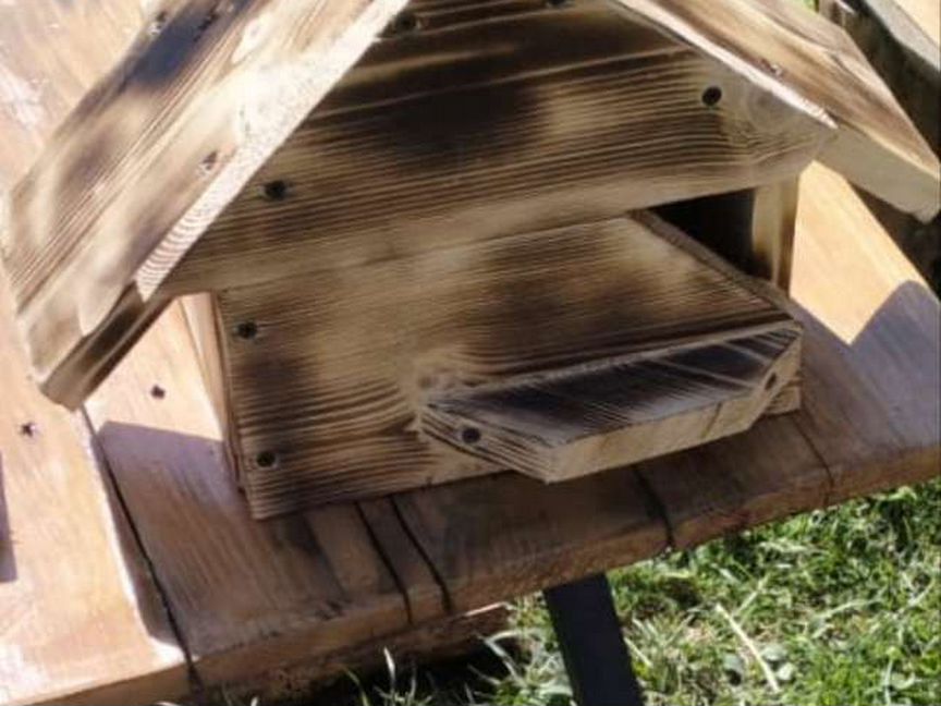 Оригинальный домик для птичек