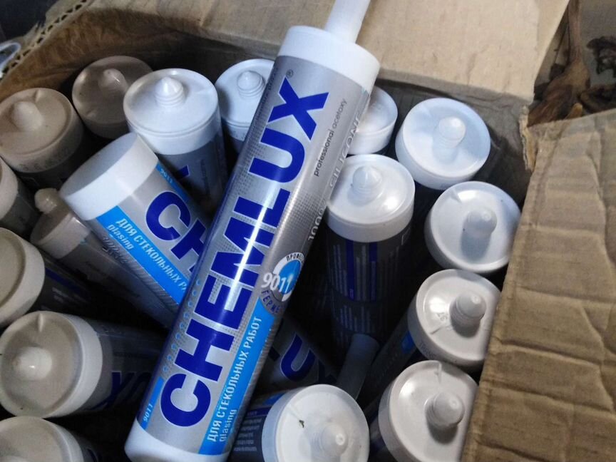 Chemlux 9011прозрачный. Аквариумный герметик