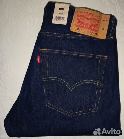 Levis 501 Dark Indigo 33, 35, 36 купить в Москве | Личные вещи | Авито