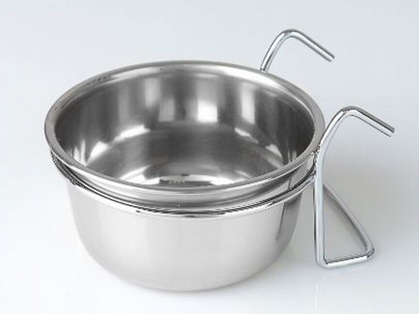 Металлические кормушки/миски с креплением