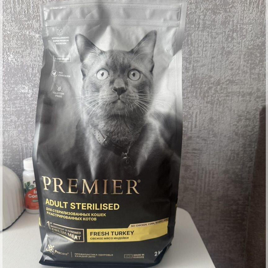 Корм для кошек premier 2кг