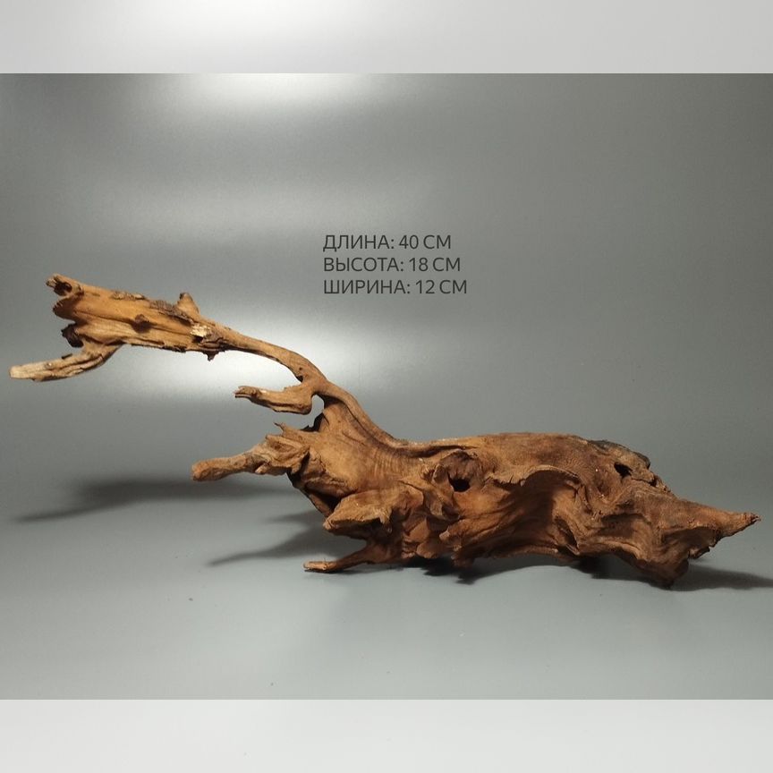 Коряга мангровая для аквариума 40*12*18 вк48