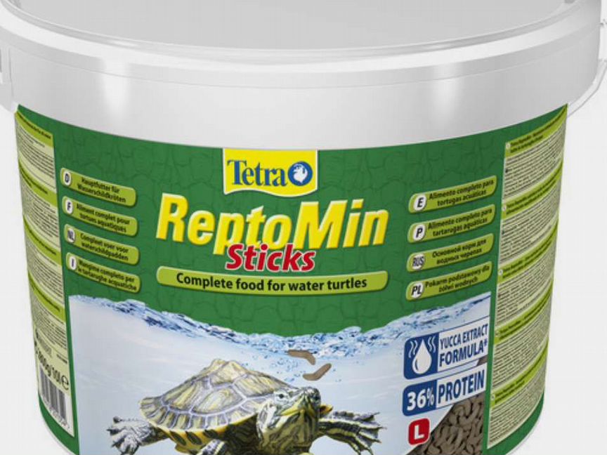 Корм для водных черепах ReptiMin