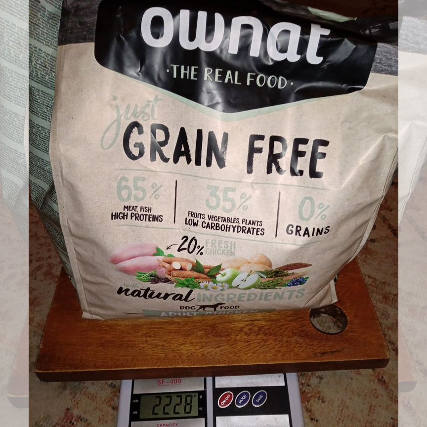 Корм для собак Ownat курица