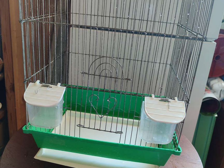 Большая клетка, клетка, переноска, купалка