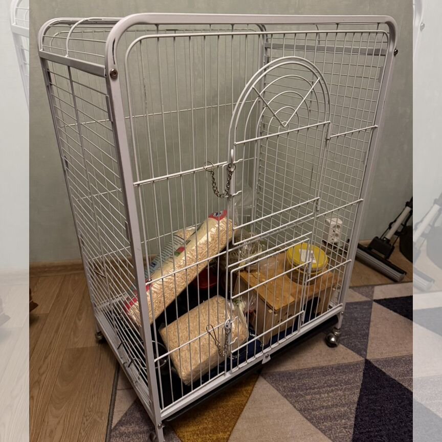 Клетка для грызунов большая triol