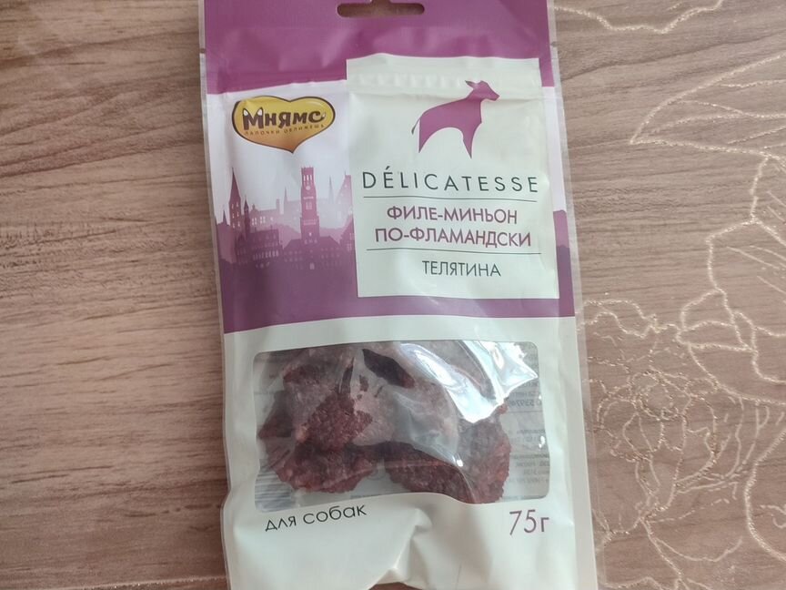 Лакомства для собак, мнямс