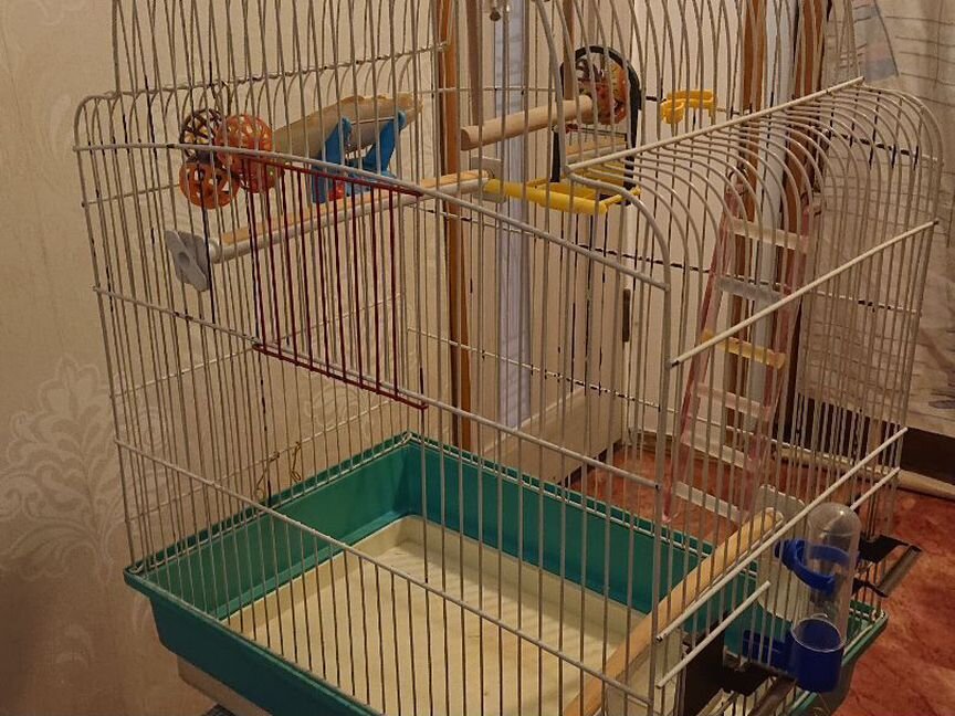 Клетка для попугая, бу