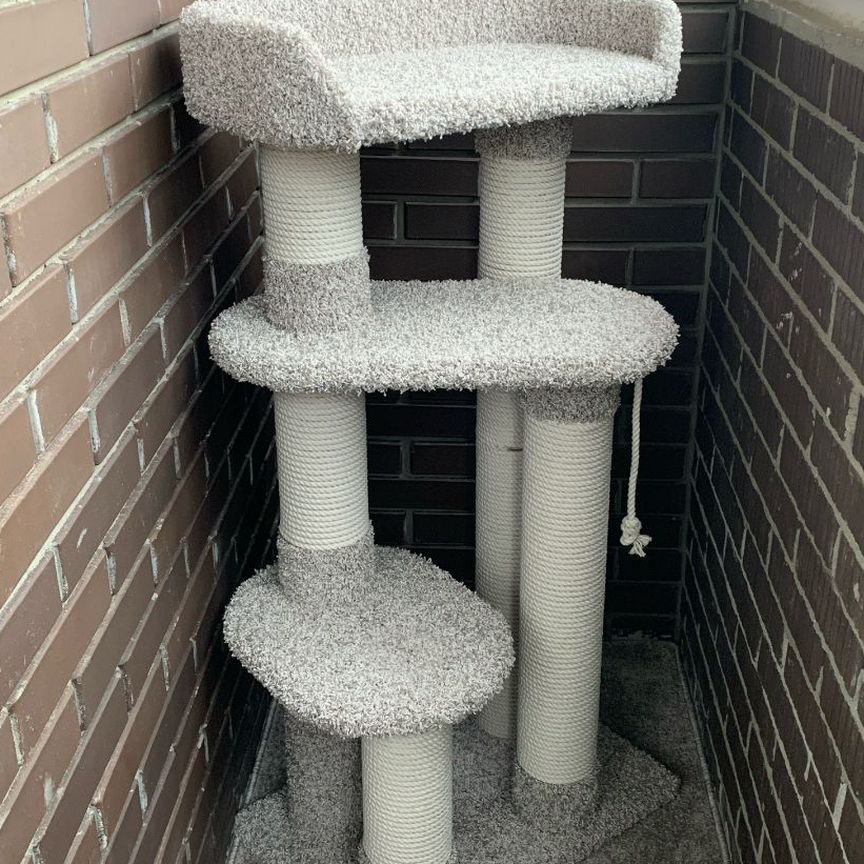 Когтеточка, многоуровневая. Комплекс для кошек