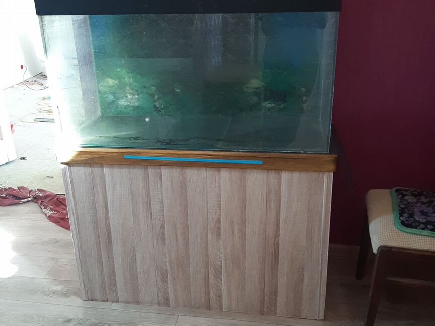 Аквариум с тумбой 200л