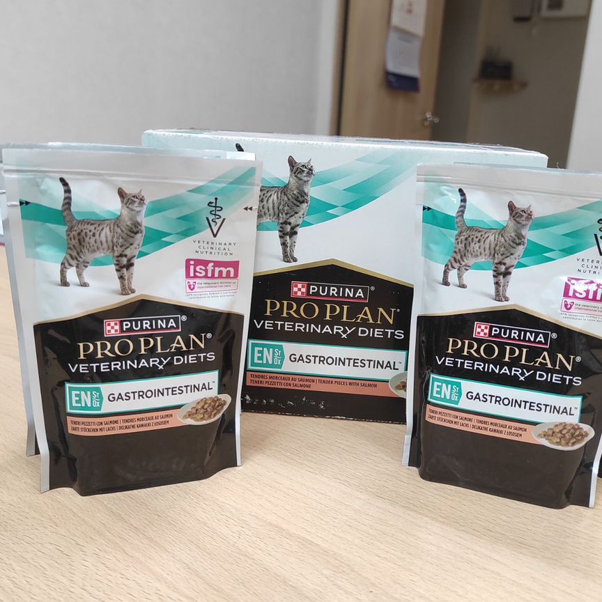 Влажный корм для кошек pro plan