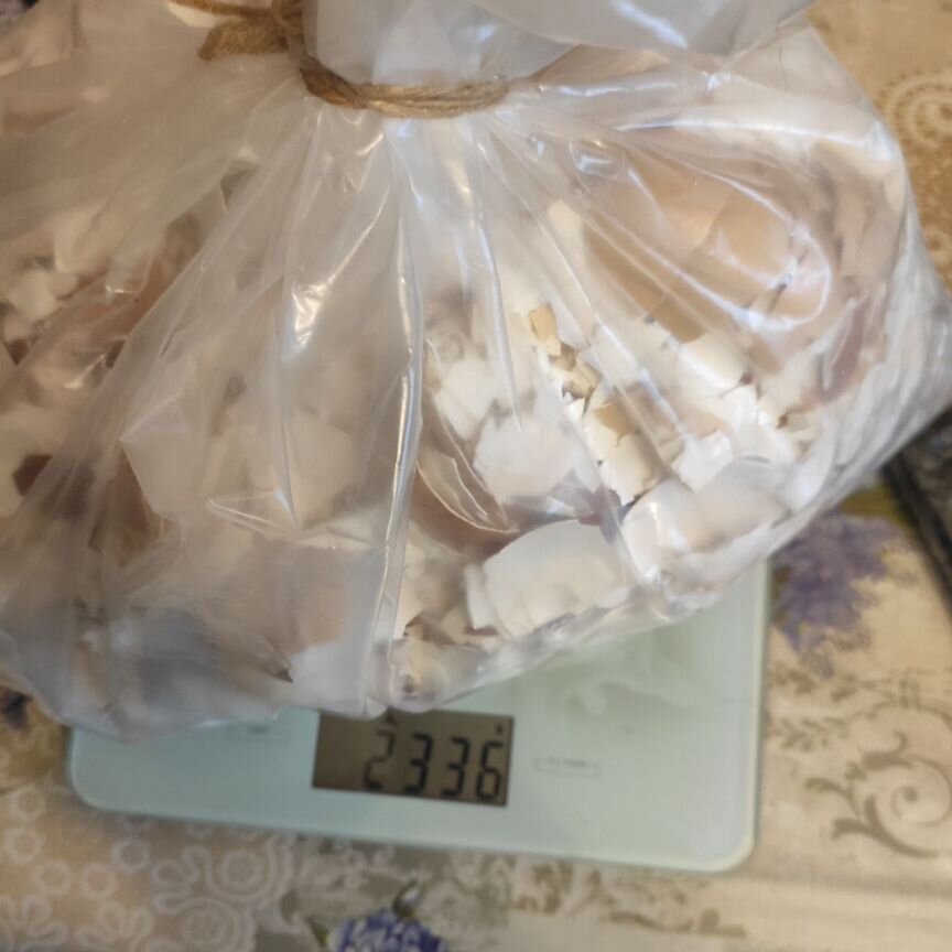 Скорлупа от яиц, сухая