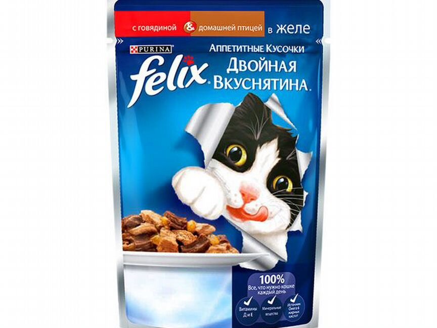 Корм для кошек felix (Феликс)