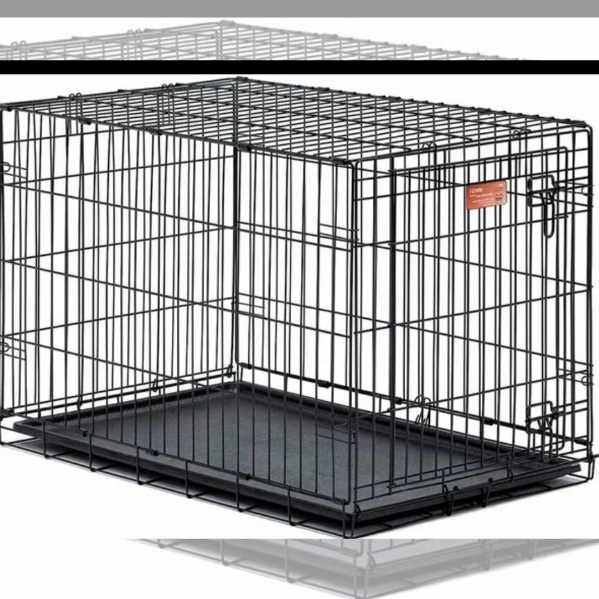 Клетка midwest icrate черная 93 х 58 х 63 см