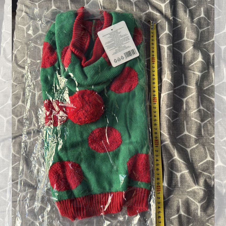 Новогодний костюм для собаки