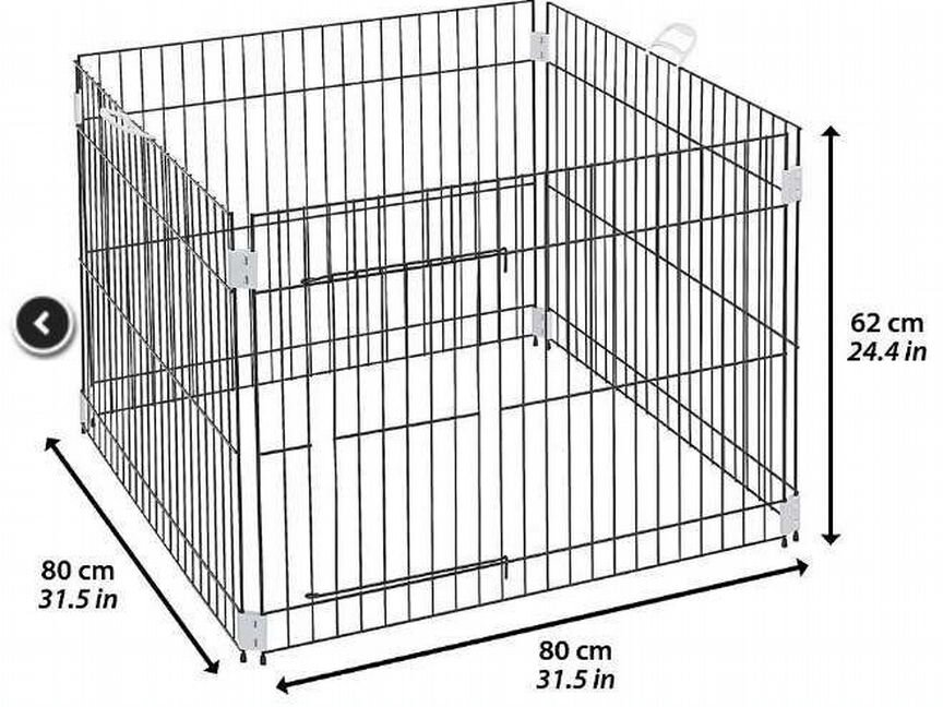 Вольер Ferplast 80x80x62см