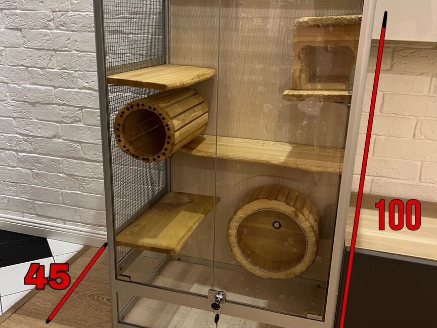 Витрина для шиншилл