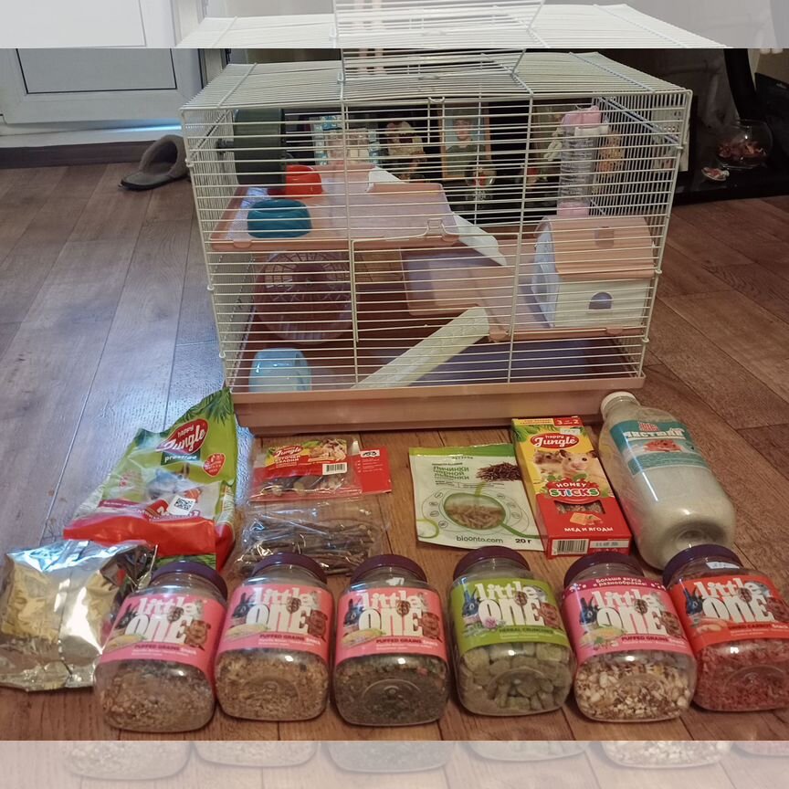 Клетка для грызунов большая бу