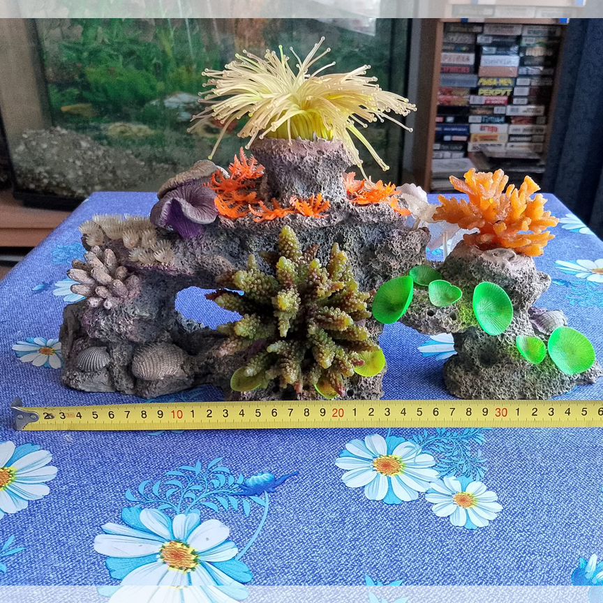 Декорации в аквариум