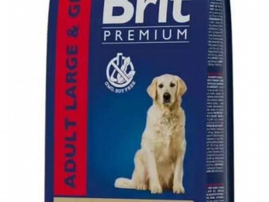 Корм brit premium adult все на брони