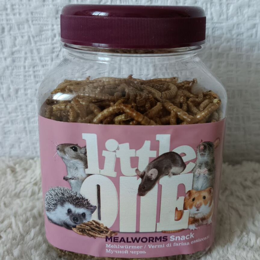 Лакомство Little One Мучной червь для грызунов