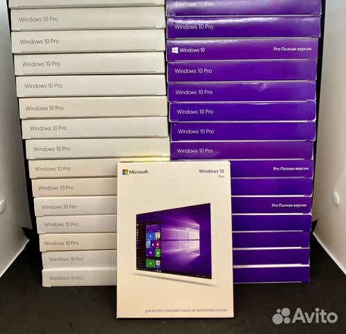 Microsoft Windows 10 Профессиональная BOX / USB купить в Москве с ...