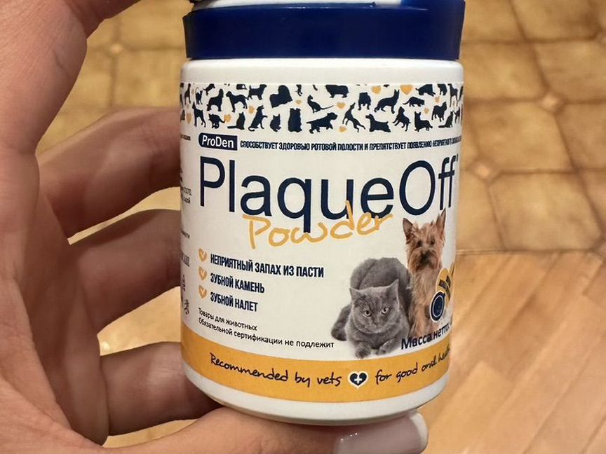 PlaqueOff и Cliny Oral Care для собак и кошек