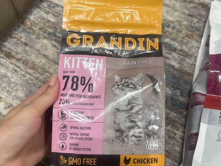 Grandin корс для котят 400 гр