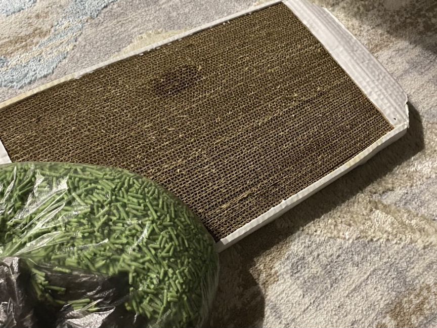 Когти точилка Для кота и засыпка