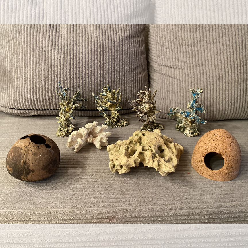 Декорации, кораллы для аквариума