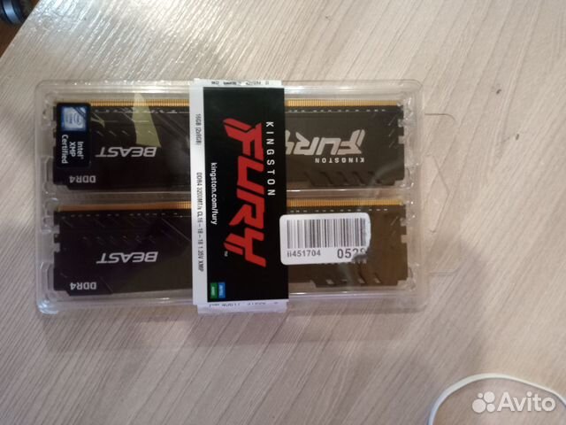 Оперативная память Ddr4 16gb 3200 купить в Балабаново Электроника Авито