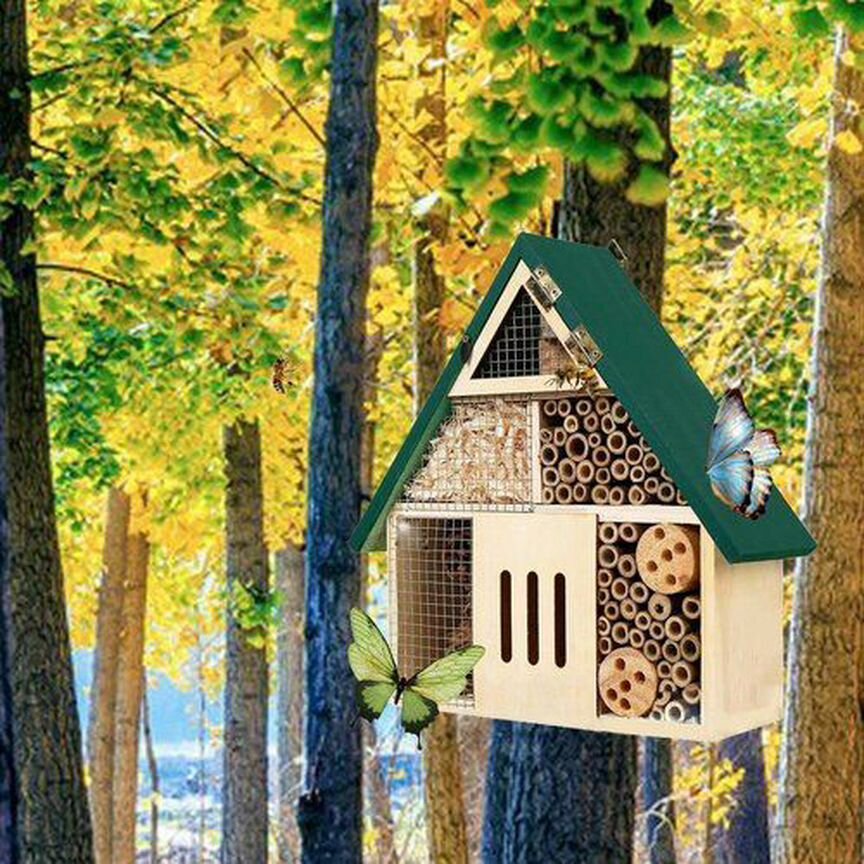 Домик для насекомых, божьих коровок