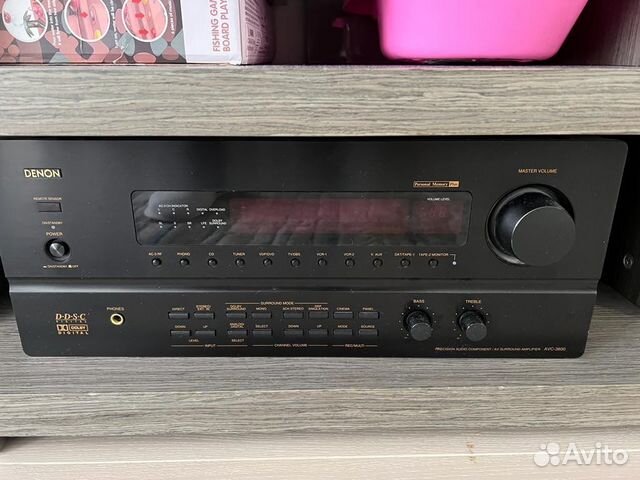 Ресивер Denon AVC 3800 купить в Москве | Электроника | Авито
