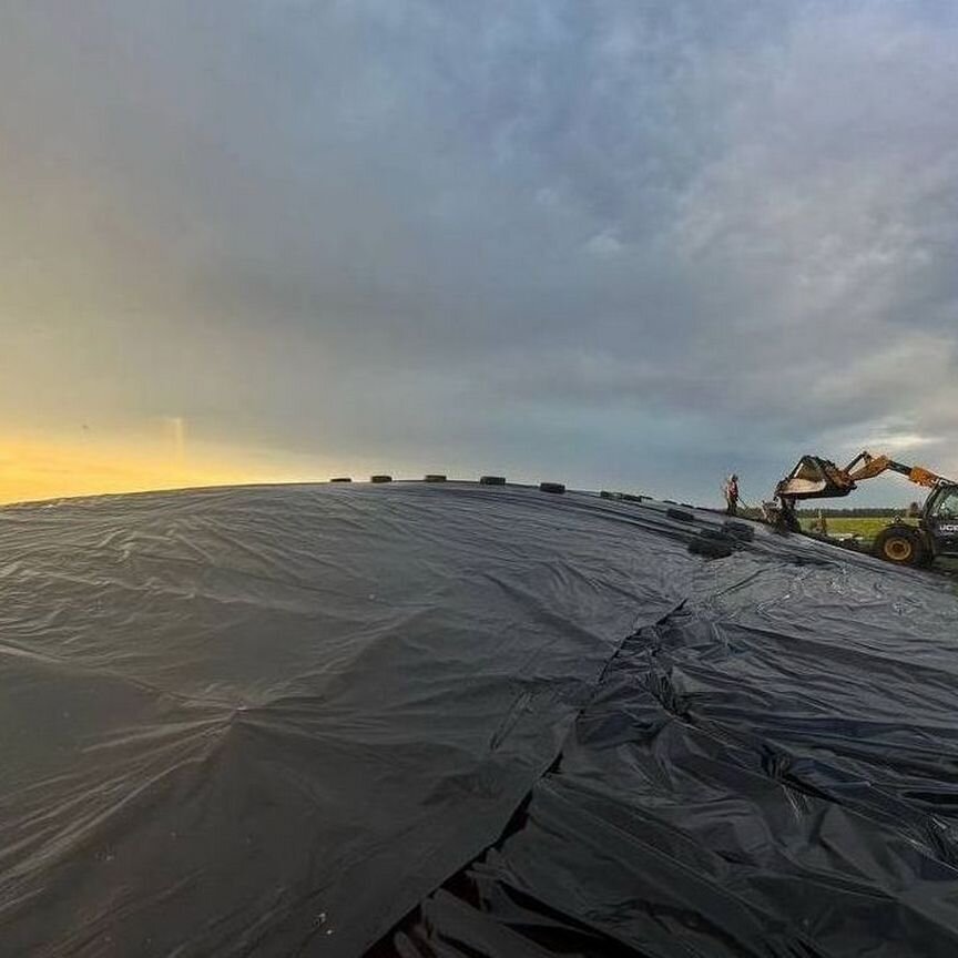 Пленка для силосных траншей от производителя 14*50