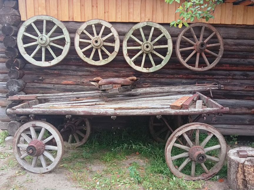 Сани телега для лошади