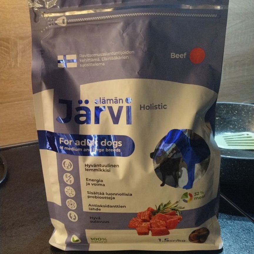 Корм для собак jarvi