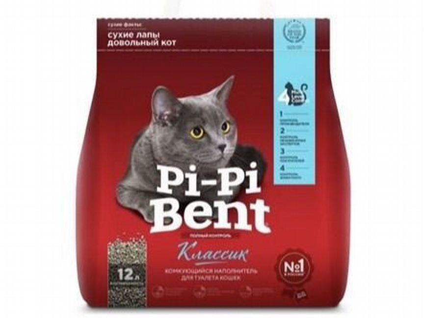 Наполнитель pi-pi bent (4,15 кг остаток)
