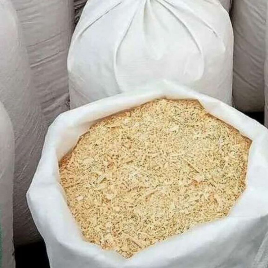 Опилки в мешках из липы