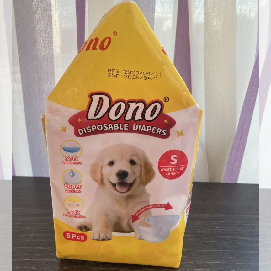 Dono подгузники для собак, размер S
