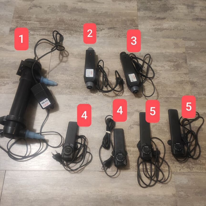 Уф стерилизатор, грелки для аквариума