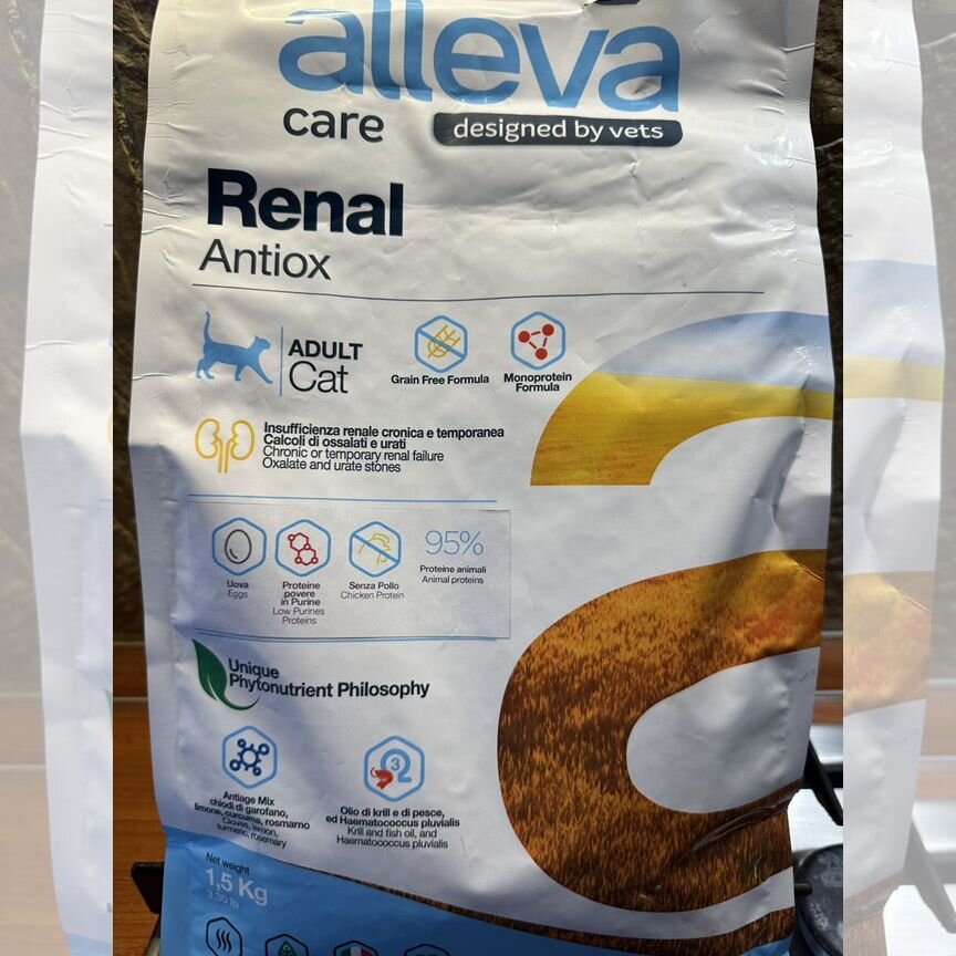 Корм для кошек Alleva Renal (Италия)