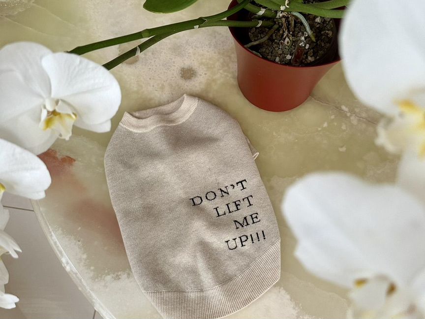 Джемпер для маленькой собаки Overglam Англия